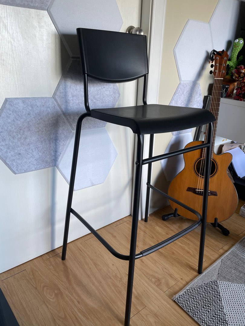 IKEA Stig Bar Stool 74cm, Furniture & Home Living, Furniture, Chairs on ...
