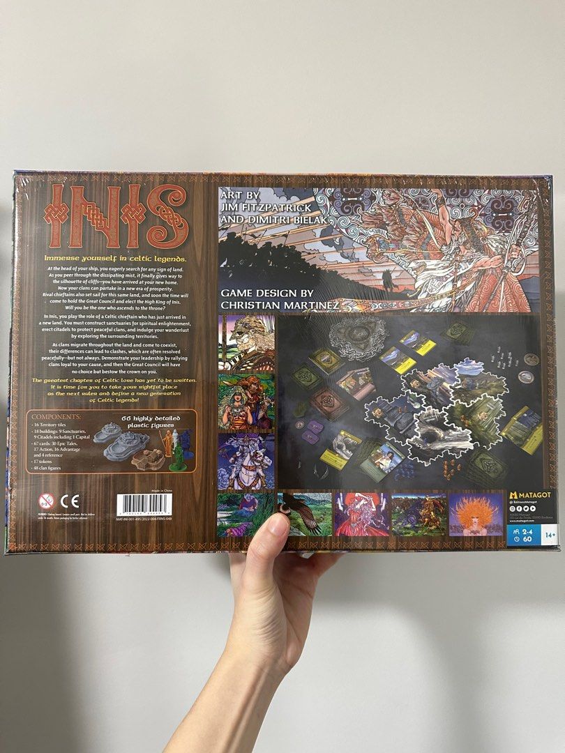 Inis Board Game latest edition (BNIS), Hobbies & Toys, Toys & Games on ...