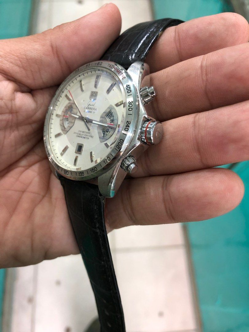 Jam tangan pria Tag heuer automatic chrono, Fesyen Pria, Jam Tangan di ...