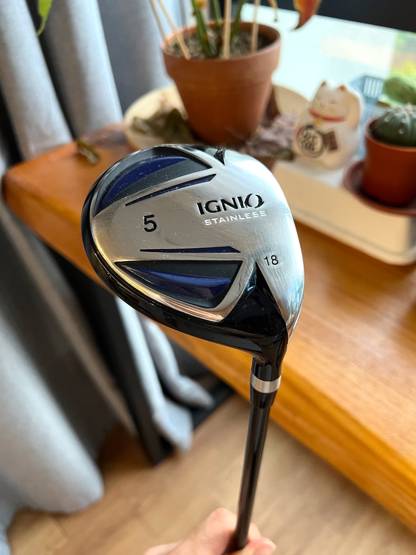 Japan JDM Ignio Wood 5, Sports Equipment, Sports & Games, Golf on Carousell