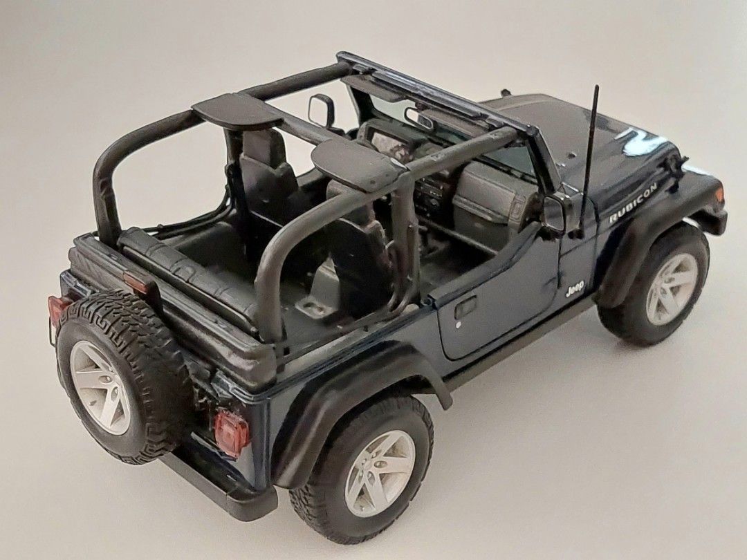 JEEP Rubicon Diecast Car Model on Carousell