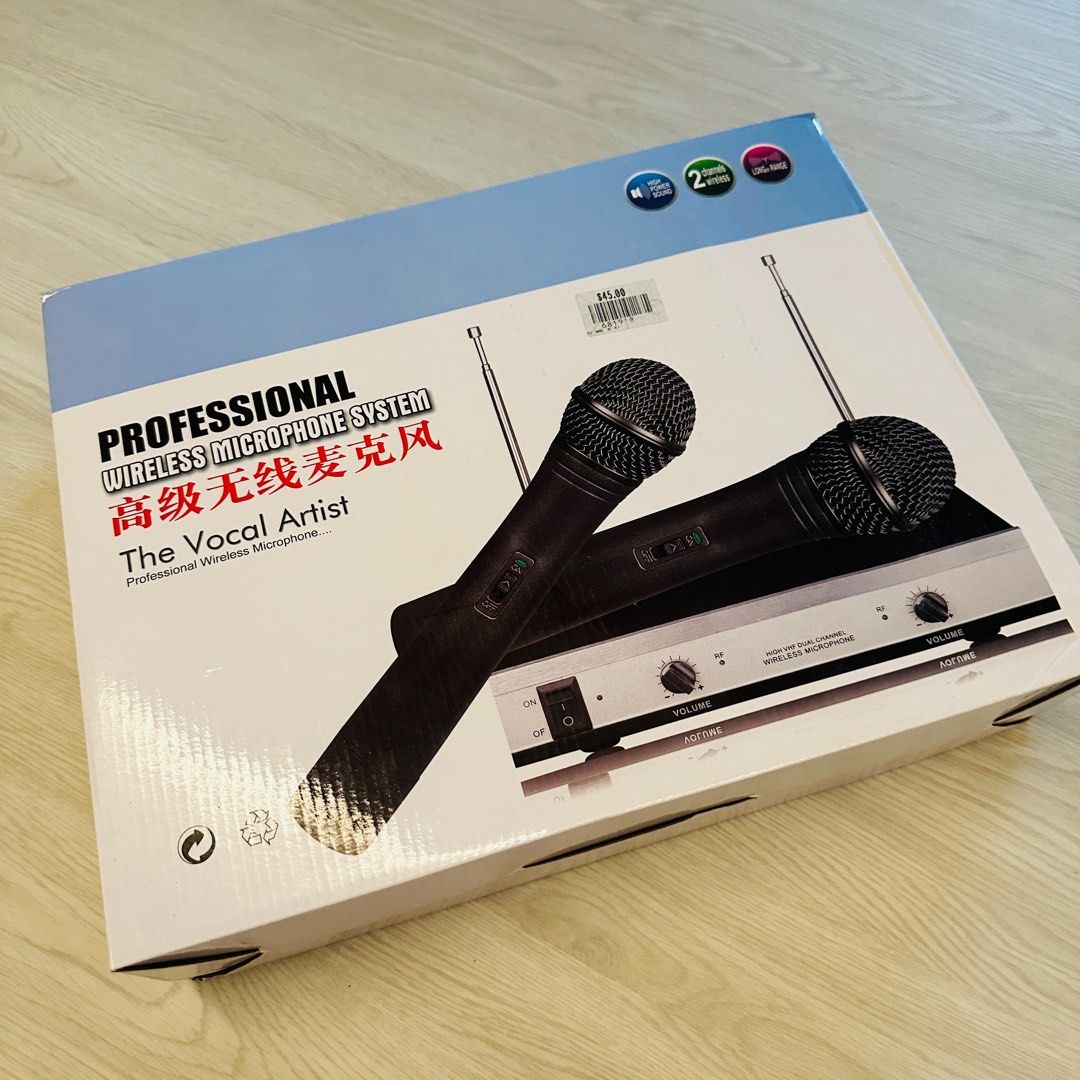 Joseph Microphone Set, Audio, Microphones on Carousell