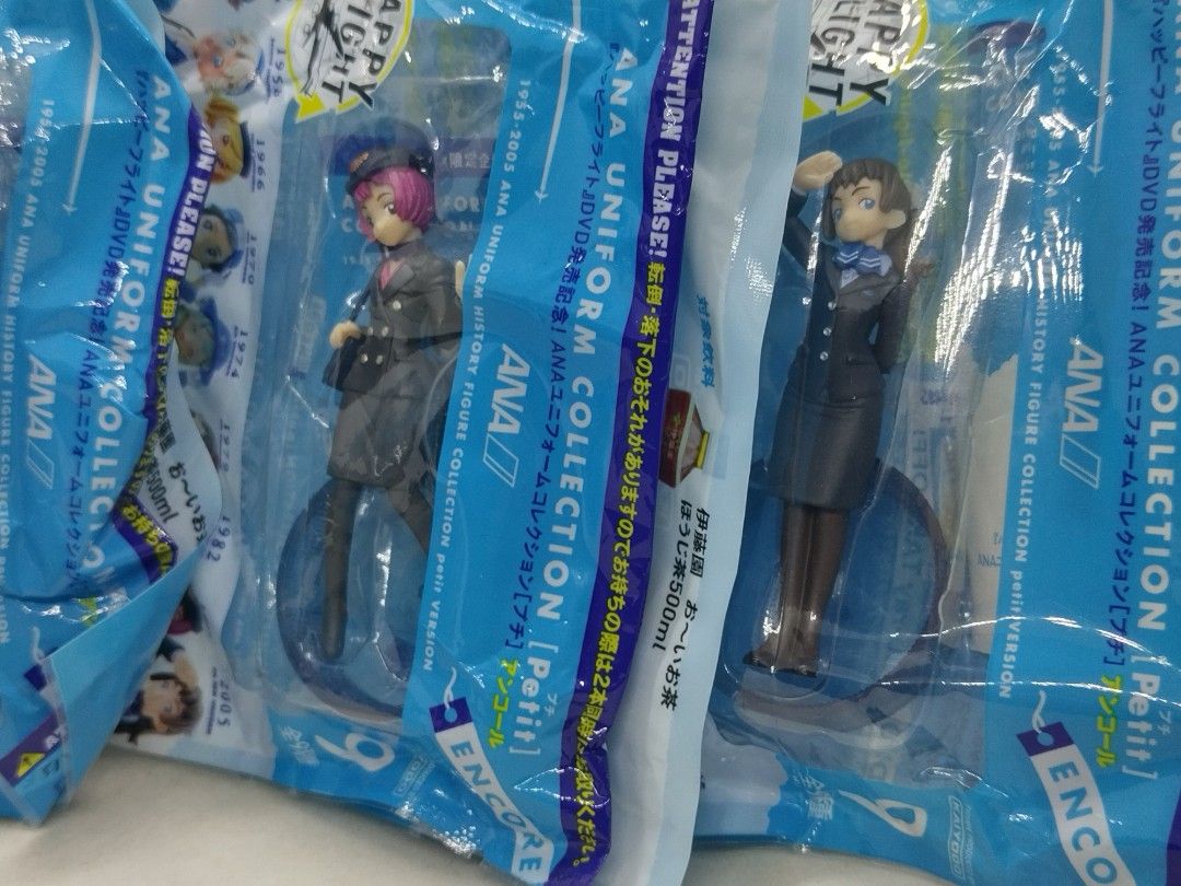 Kaiyodo - ANA UNIFORM COLLECTION [petit] ENCORE - Set of 5, Hobbies ...