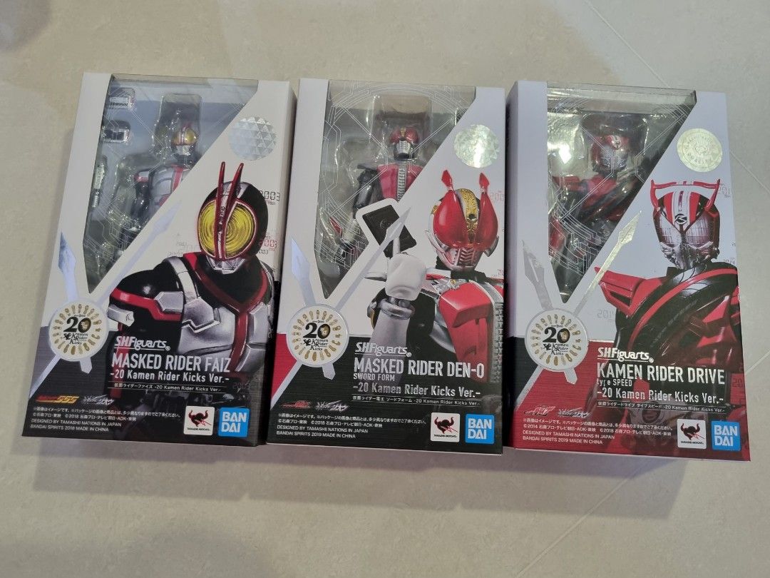 Kamen Rider S.H.Figuarts SHF figurines, Hobbies & Toys, Toys & Games on ...