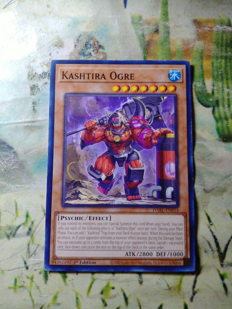 KARTU YUGIOH KASHTIRA OGRE ORIGINAL KONAMI 1ST EDITION DABL, Toys ...