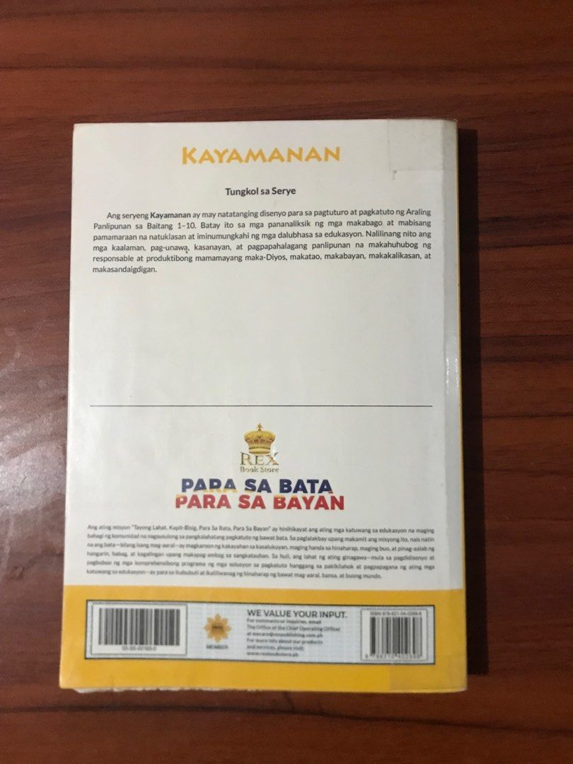 Kayamanan 8 : Kasaysayqn ng Daigdig (Binagong Edisyon), Hobbies & Toys ...