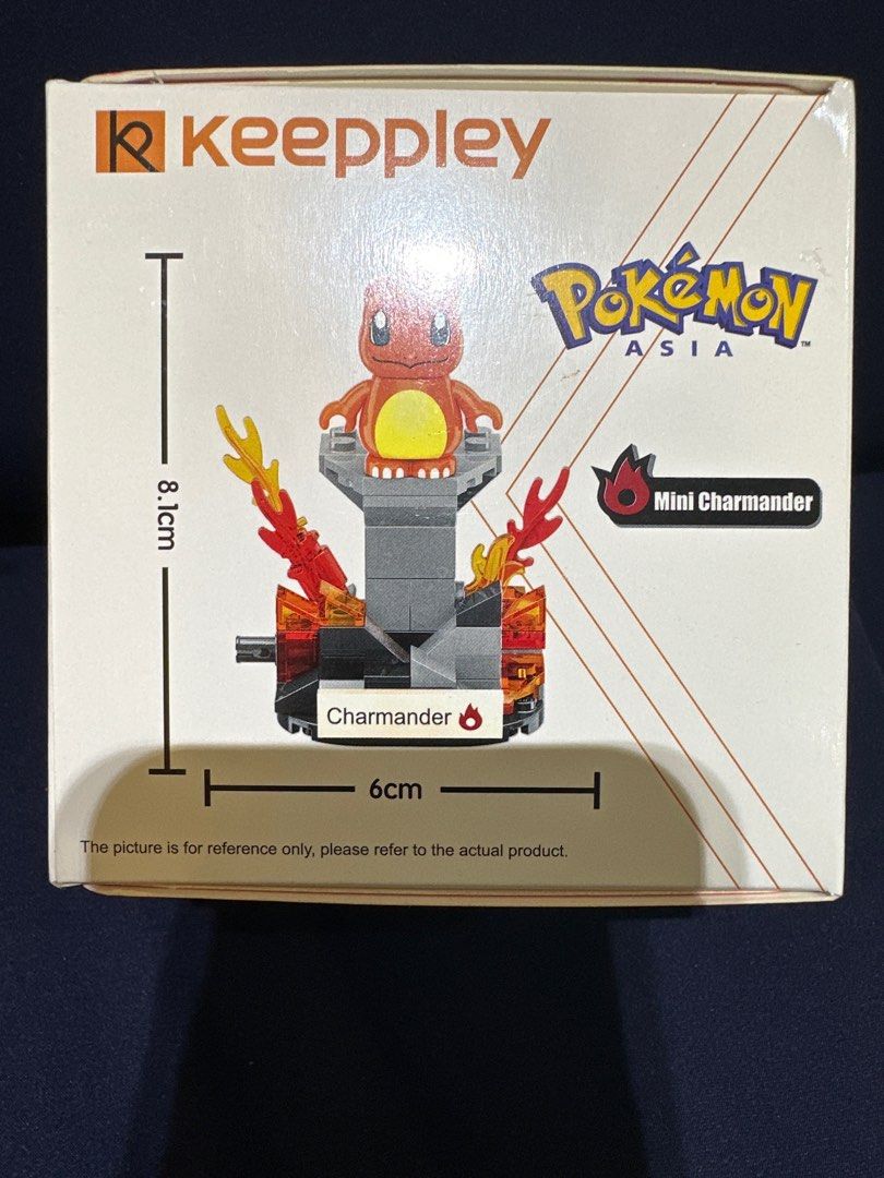 Keeppley Mini Charmander, Hobbies & Toys, Toys & Games on Carousell