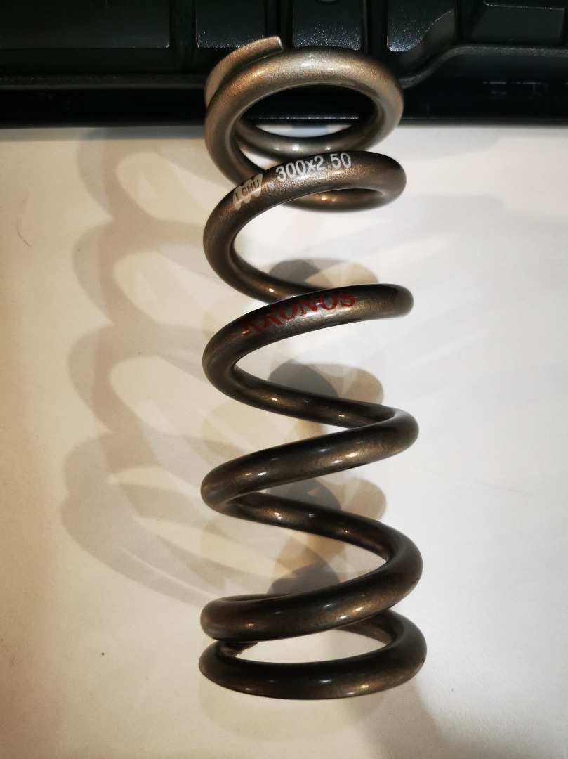 Kronos Titanium Rear Suspension Shock Spring for Rock Shox Fox Ohlins ...