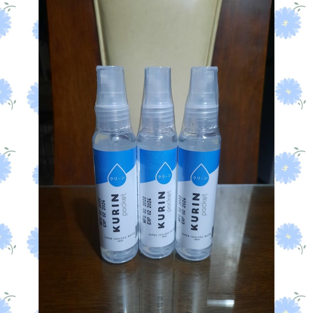 [SEALED] Kurin POCKET Super Ionized Water 65mL, Beauty & Personal Care ...