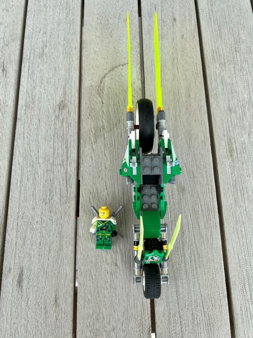 Lego Ninjago Lloyd motorcycle, Hobbies & Toys, Toys & Games on Carousell