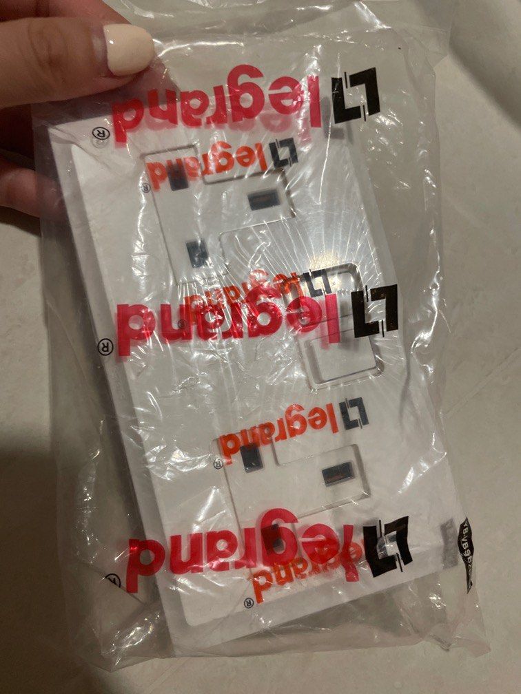 Legrand white powerpoint socket, TV & Home Appliances, Electrical ...