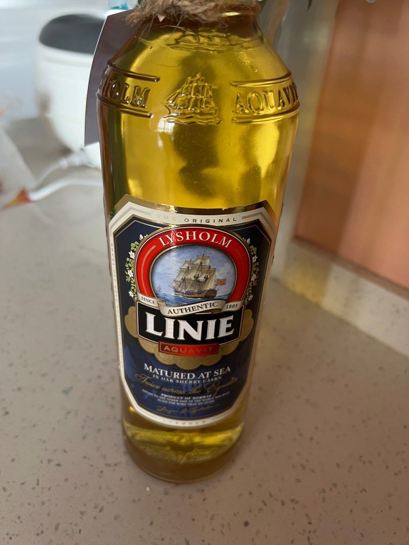 Linie (Norway Whiskey), Food & Drinks, Alcoholic Beverages on Carousell