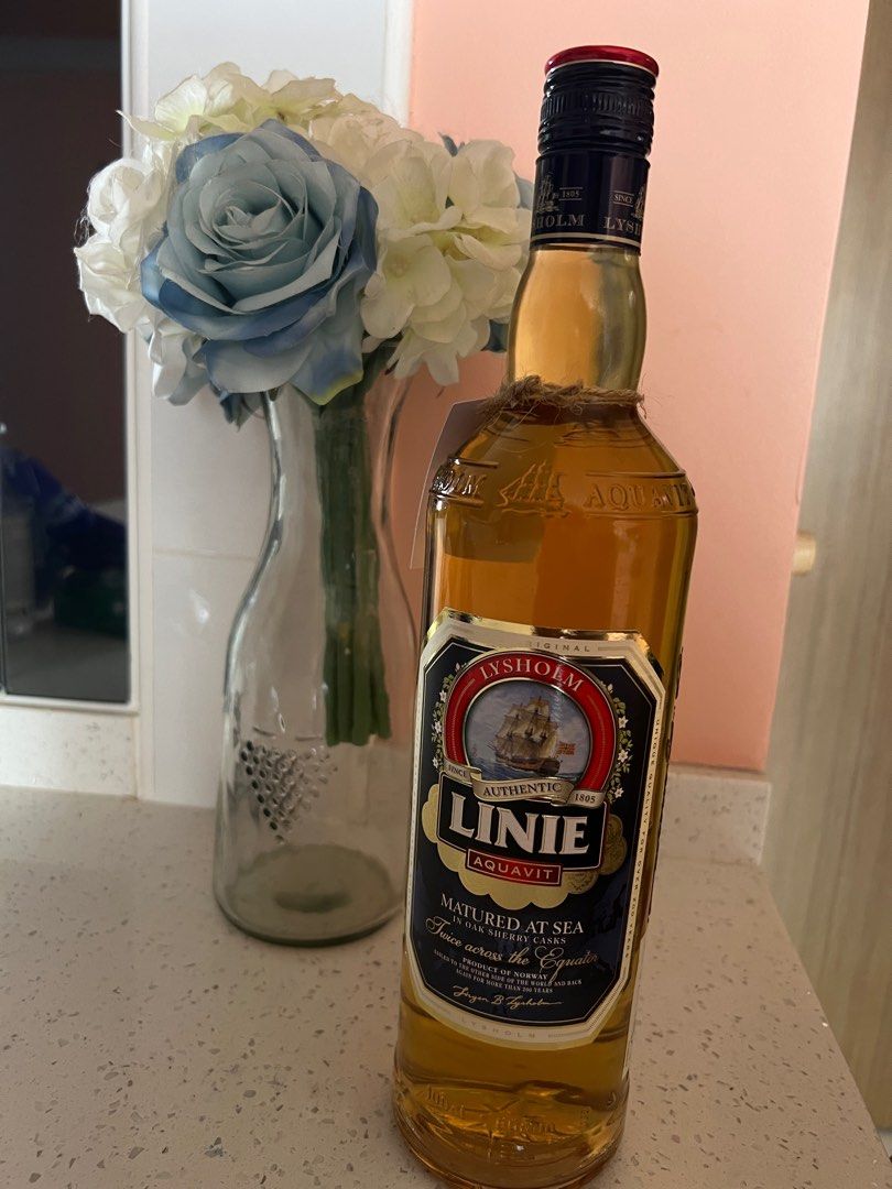 Linie (Norway Whiskey), Food & Drinks, Alcoholic Beverages on Carousell