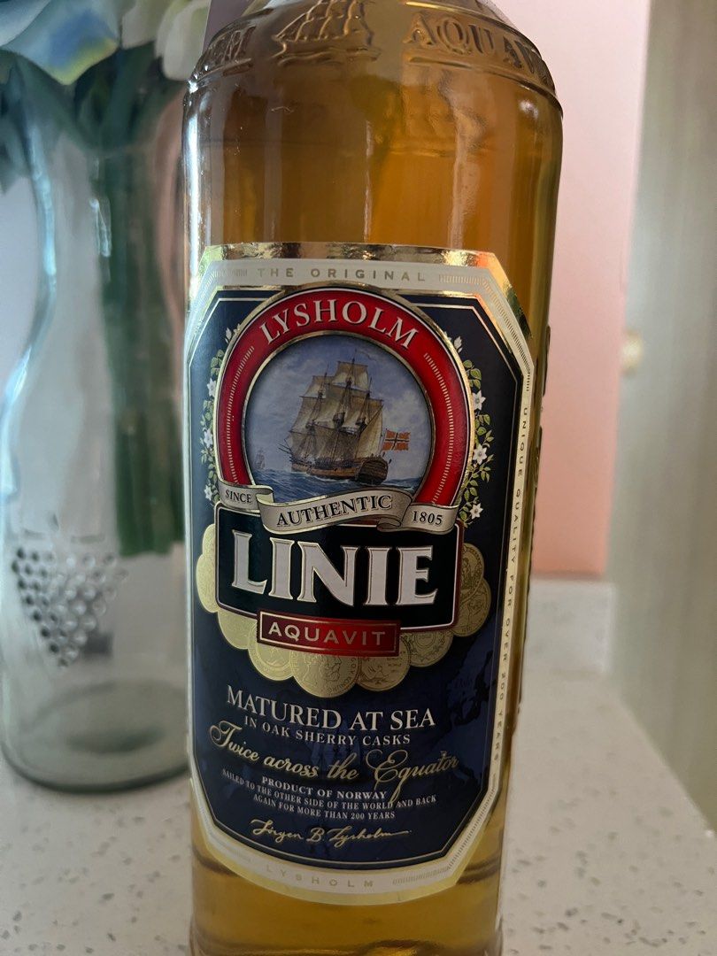 Linie (Norway Whiskey), Food & Drinks, Alcoholic Beverages on Carousell