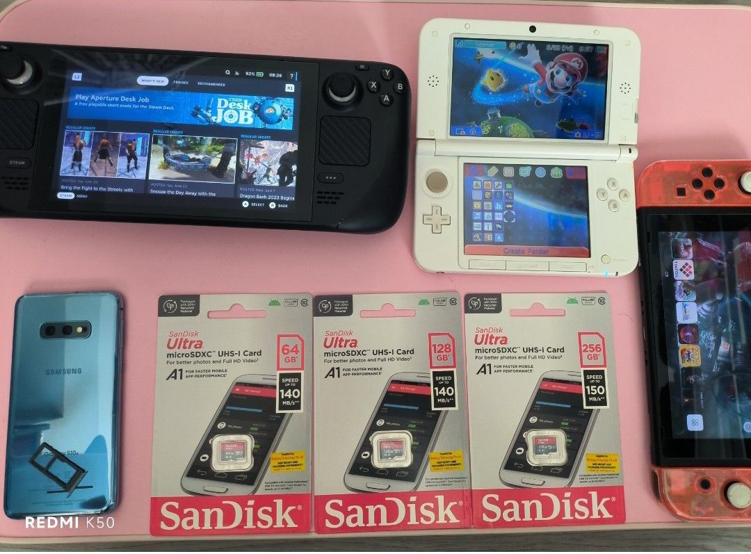 Local warranty 64gb/128gb/256gb/512gb SanDisk microsd card - Nintendo ...