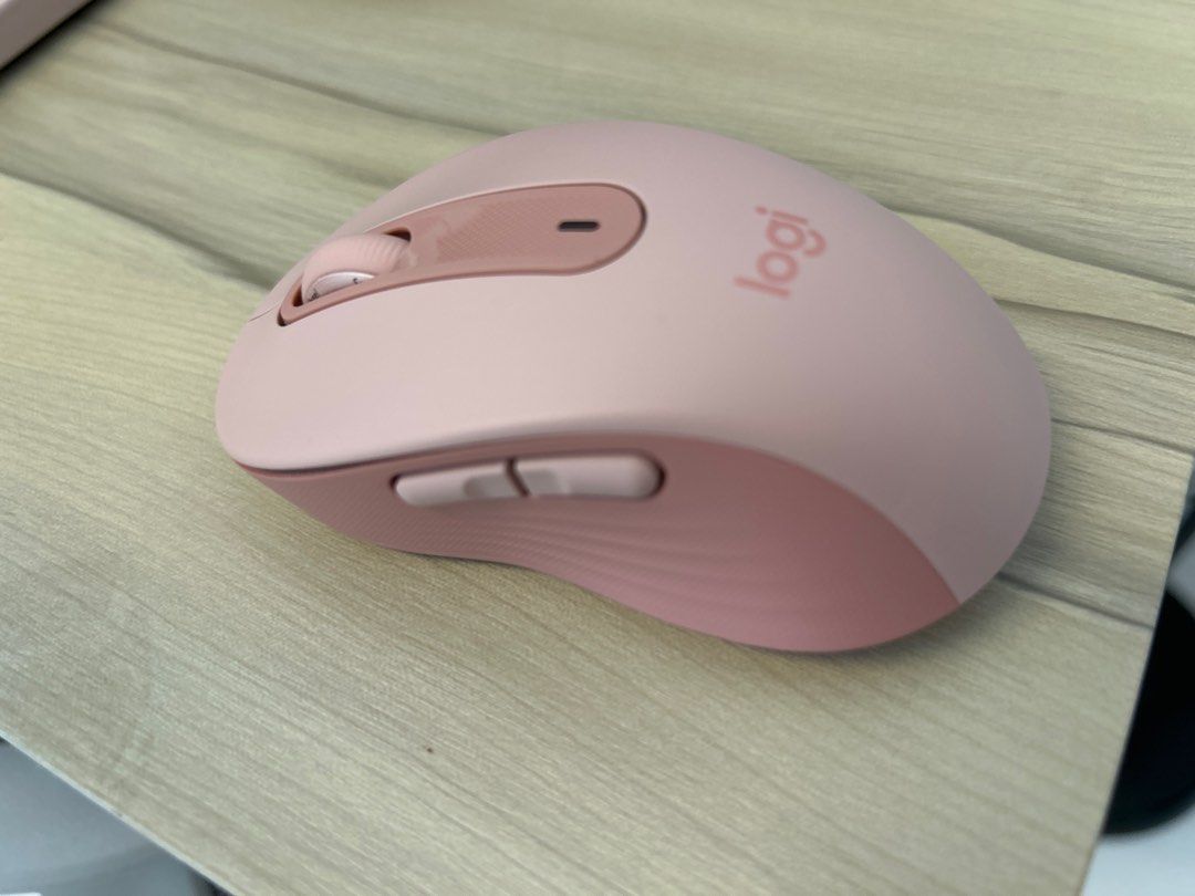 Logitech Signature M650 Wireless Mouse (Pink), Computers & Tech, Parts ...