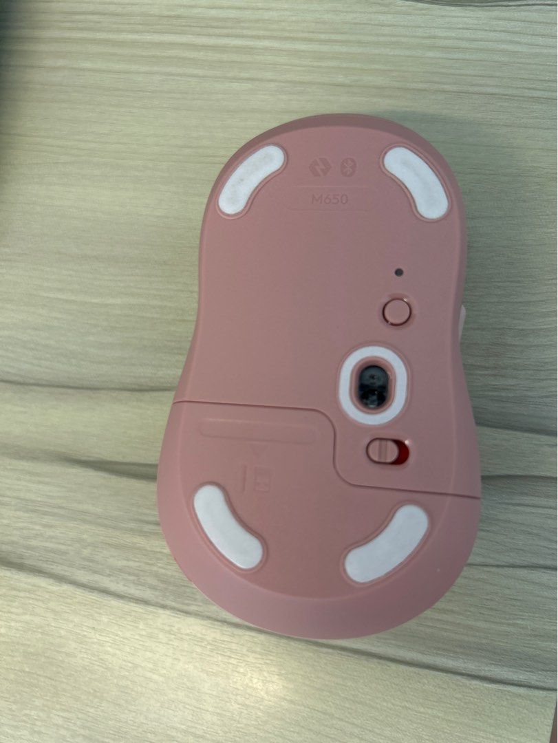 Logitech Signature M650 Wireless Mouse (Pink), Computers & Tech, Parts ...