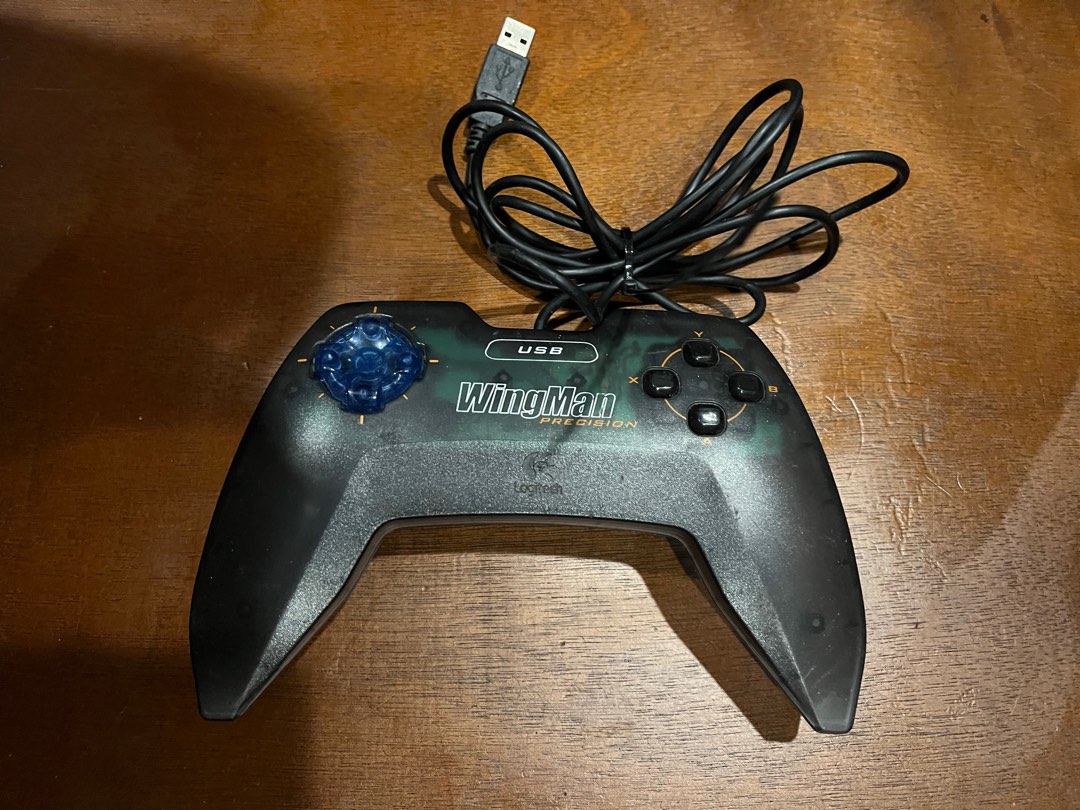 Logitech Wingman Precision GamePad Gaming Controller, Video Gaming ...