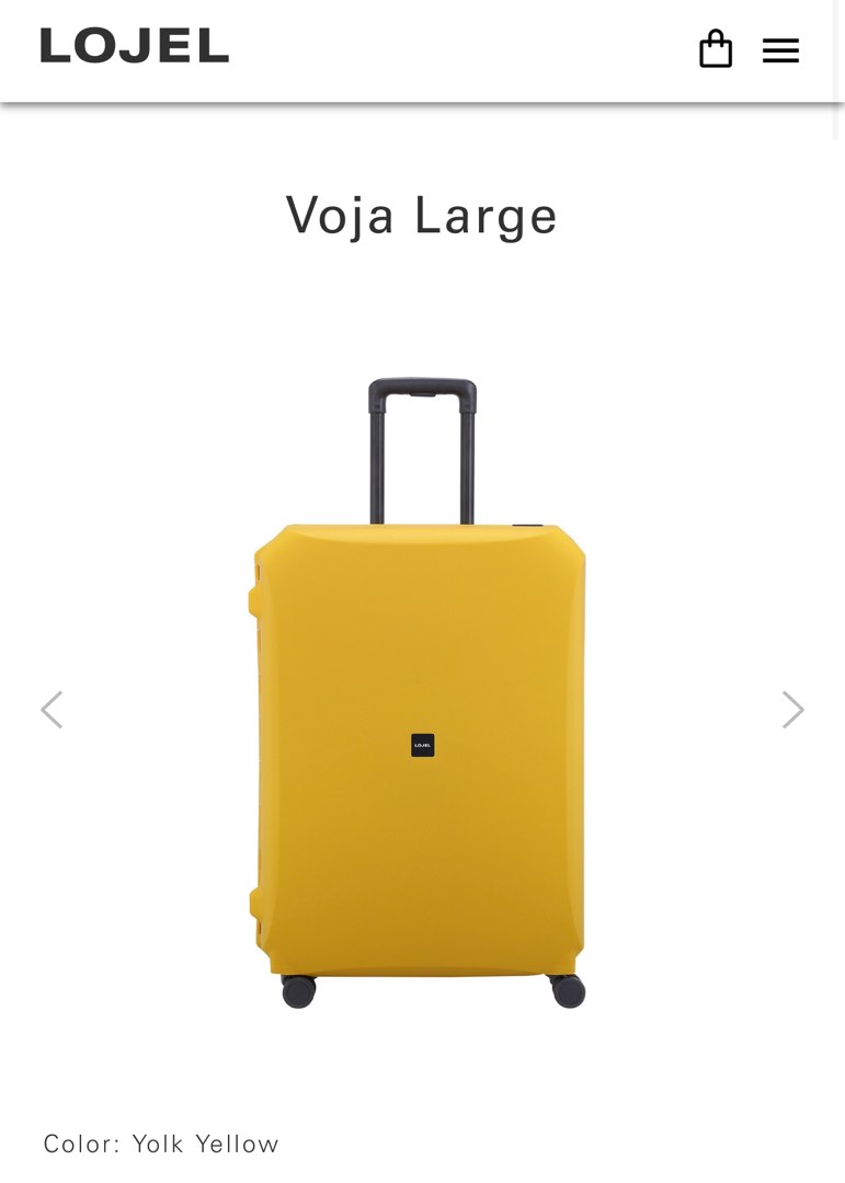 Lojel Voja L Size, Hobbies & Toys, Travel, Luggage on Carousell