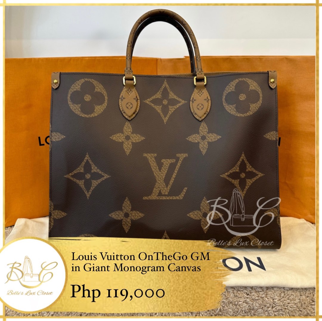 Louis Vuitton OTG GM Giant Monogram on Carousell
