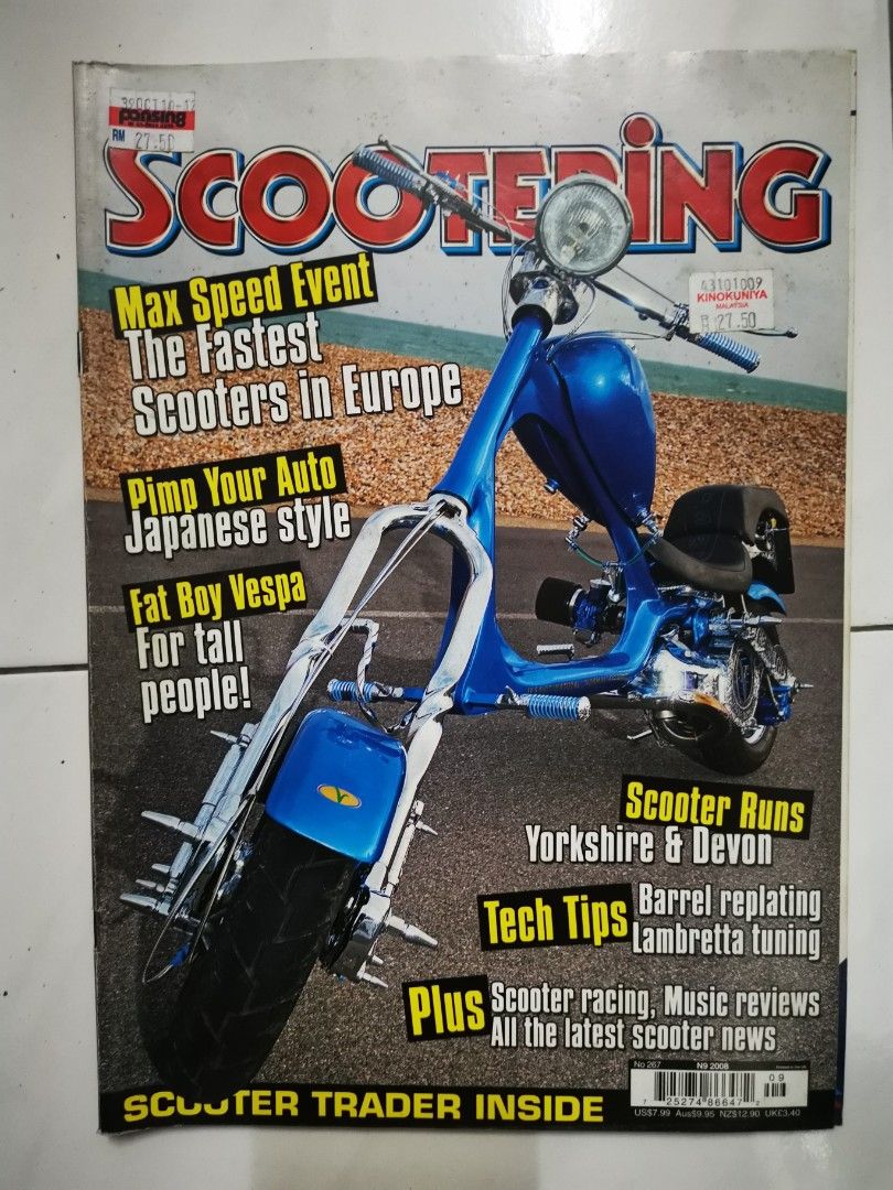 Magazines Majalah Scootering Vespa Lambretta, Hobbies & Toys, Books ...