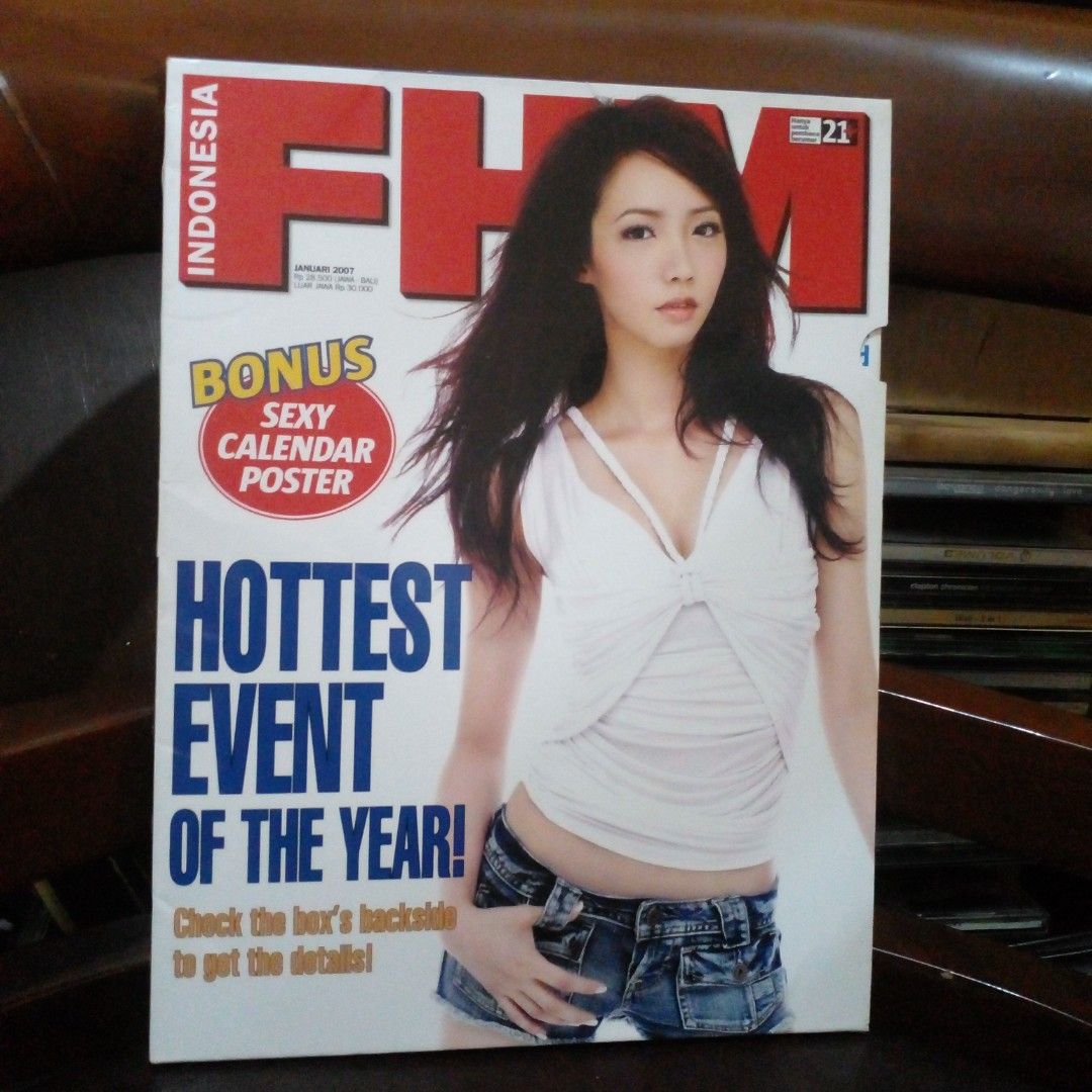 Majalah dewasa FHM ME POPULAR, Barang Yang Dicari di Carousell
