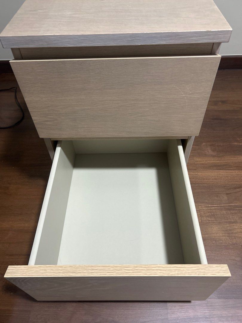 MALM Chest Of Drawers/Side table, Furniture & Home Living, Furniture ...