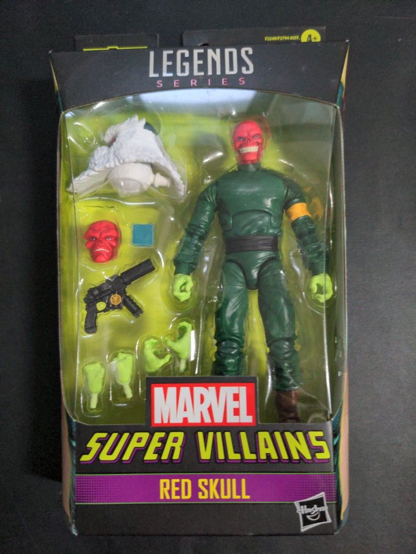 Marvel Legends Red Skull Xemnu Build-A-Figure wave, Hobbies & Toys ...