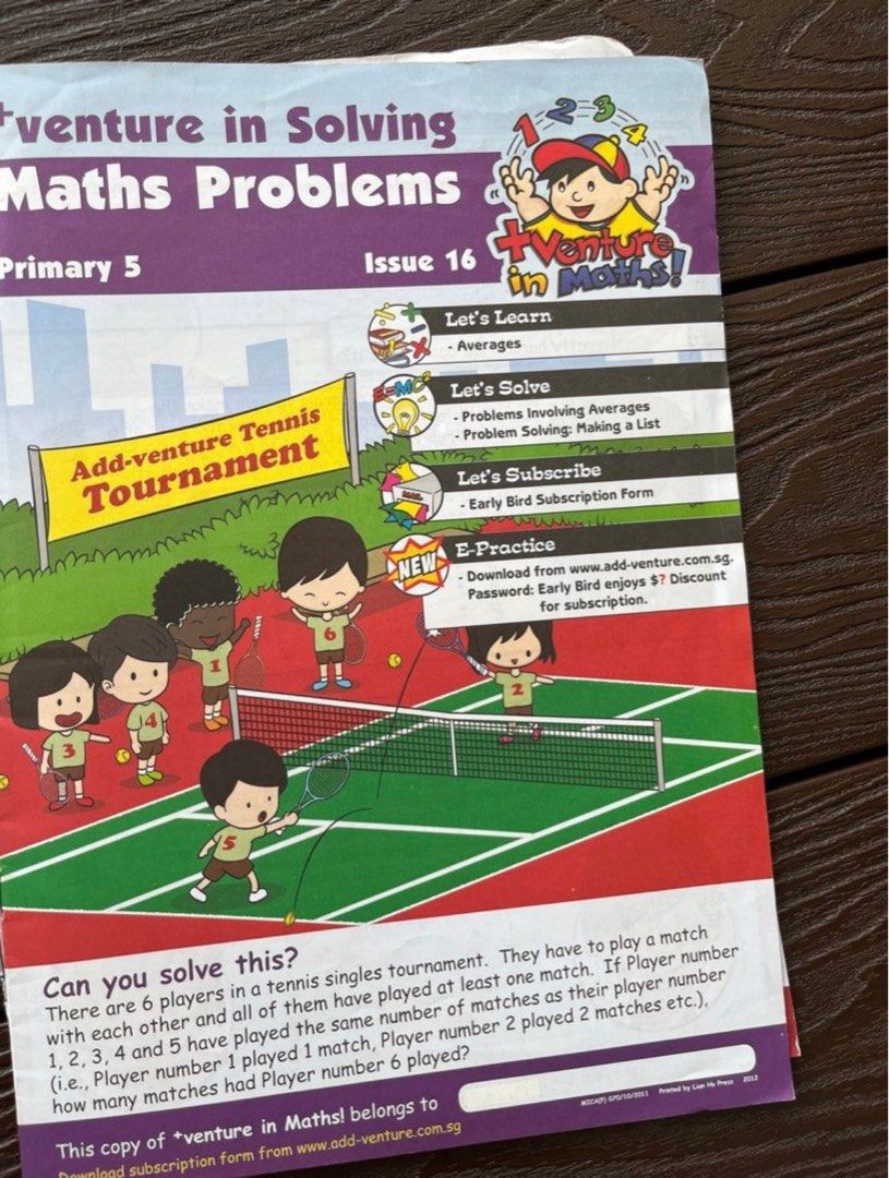Maths +Venture, Hobbies & Toys, Books & Magazines, Assessment Books on ...