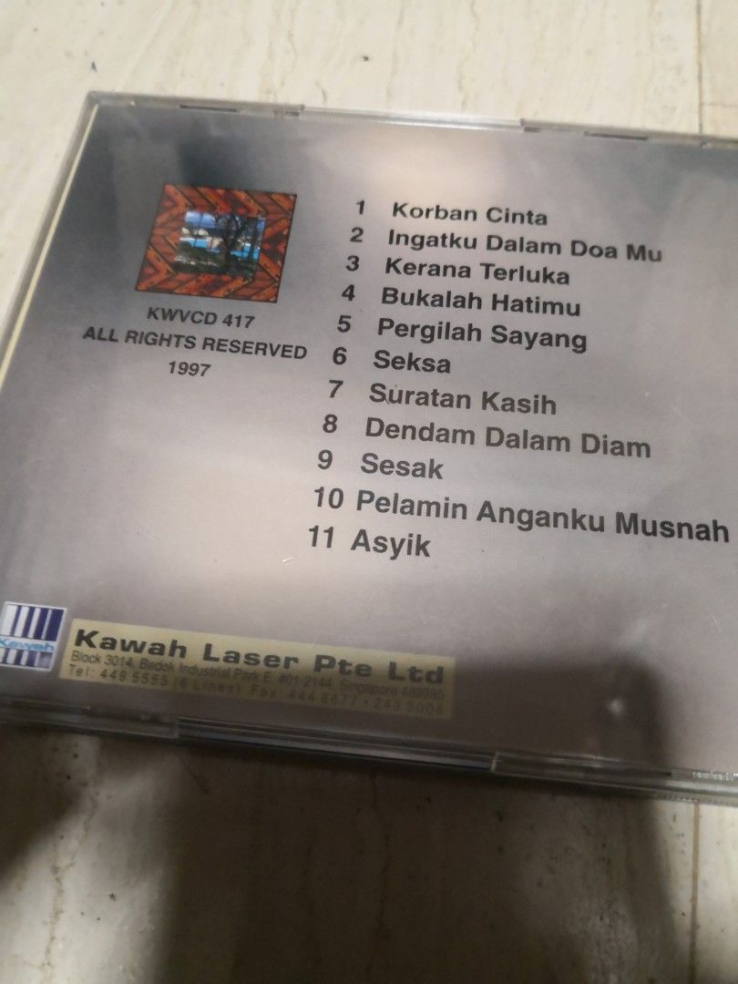 Melayu Karaoke VCD Kawah Laser on Carousell