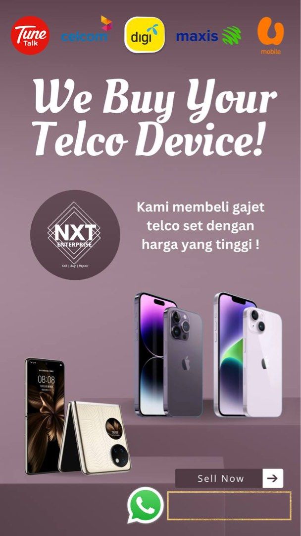MEMBELI IPHONE TELCO LOCK ( MAXIS, DIGI , CELCOM , UMOBILE ), Mobile ...