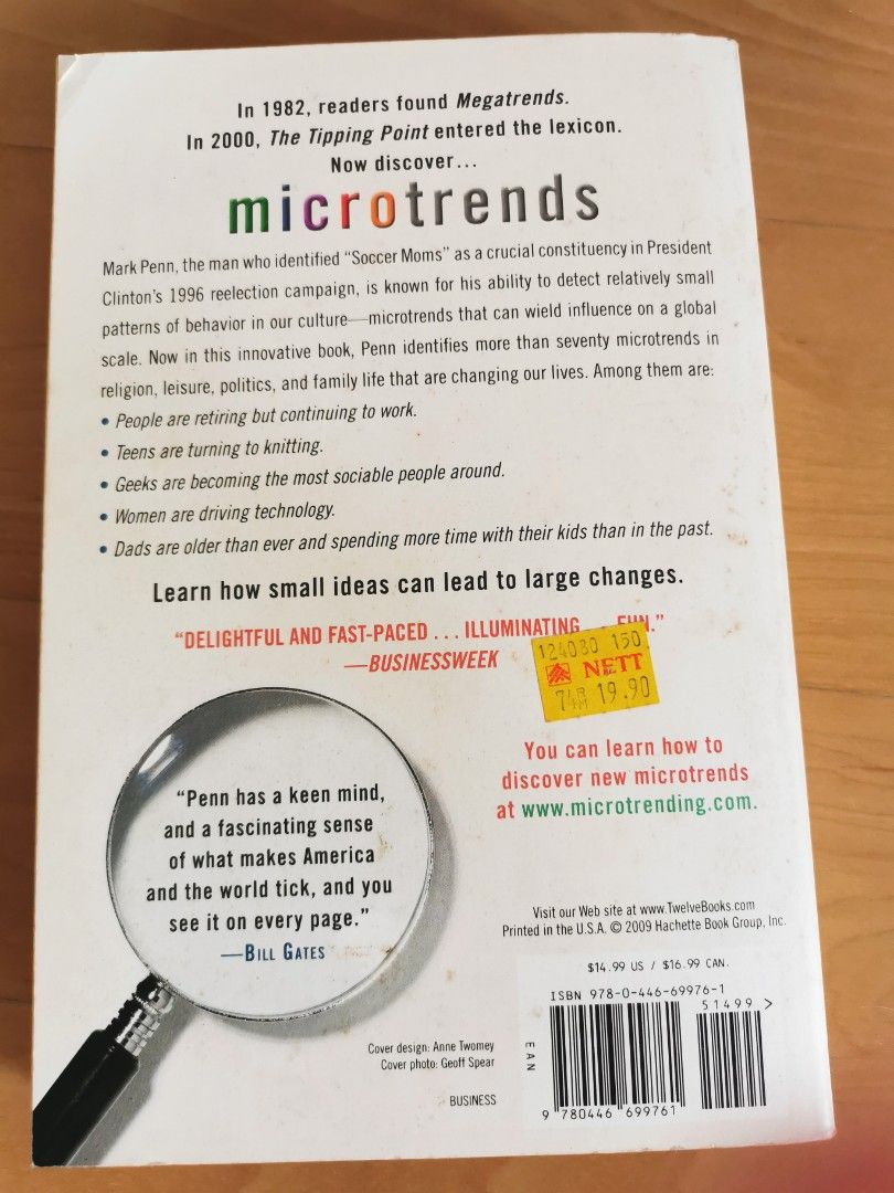 Microtrends: The Small Forces behind Tomorrow's Big Changes, Hobbies ...