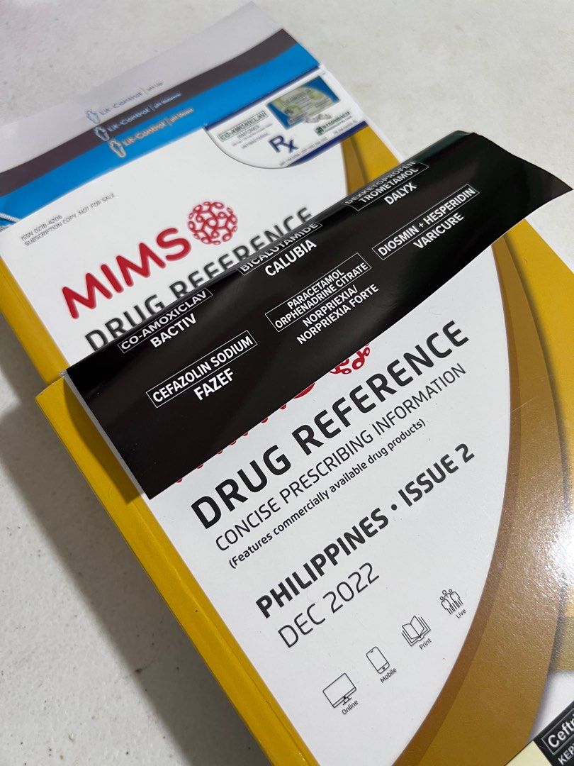 MIMS Drug Reference Dec 2022 (Latest), Hobbies & Toys, Books ...