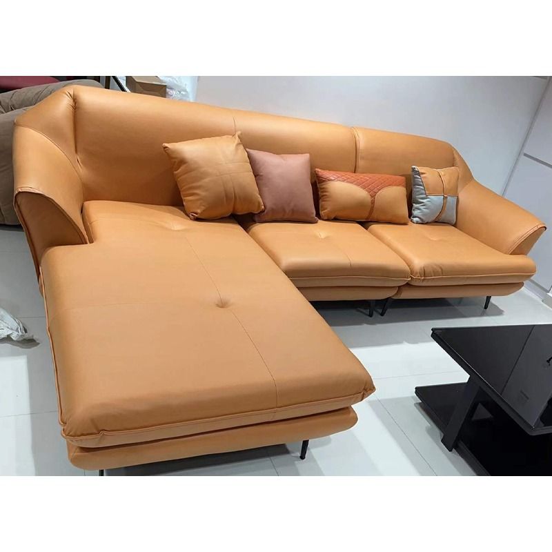 Minimalist sofa Recliner Sofa Leath-Aire. Spong+Spring Sofa, Furniture ...