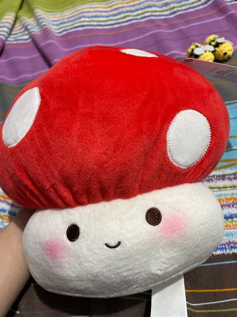 Miniso Mushroom and Bee Keychains, Hobbies & Toys, Toys & Games on ...