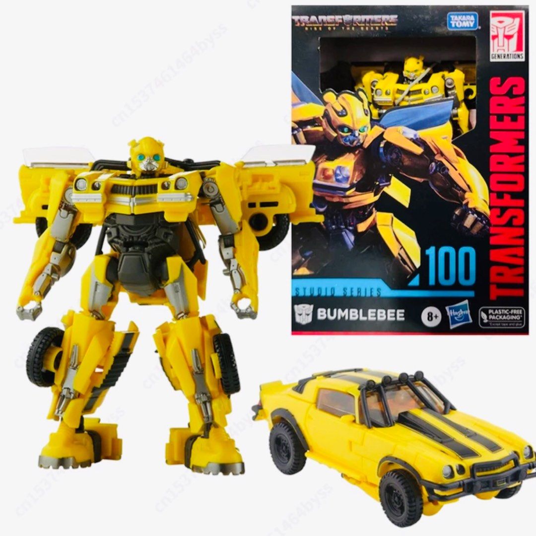 MISB Hasbro Transformers Generations Rise of the Beasts Studio Series SS-100 Deluxe Bumblebee ...