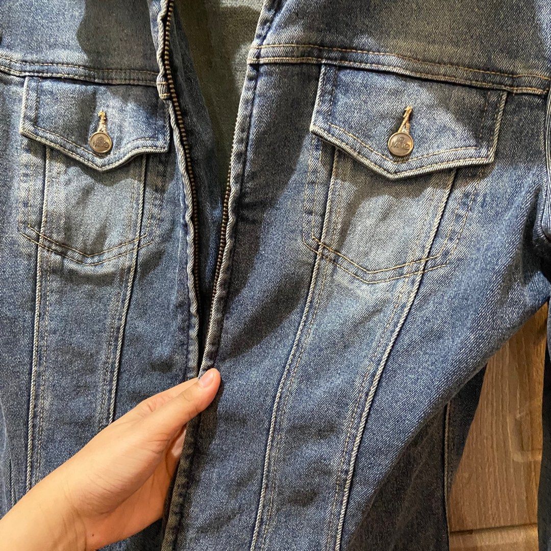MNG Denim Jacket on Carousell