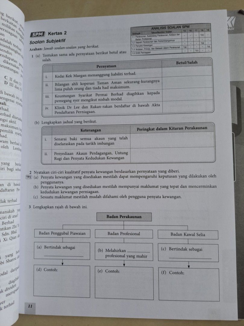 Modul Akaun SPM KSSM FORM 4, Hobbies & Toys, Books & Magazines ...