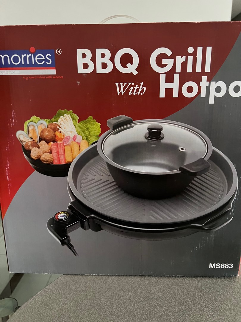 Morries BBQ with Hotpot, TV & Home Appliances, Kitchen Appliances, BBQ, Grills & Hotpots on ...
