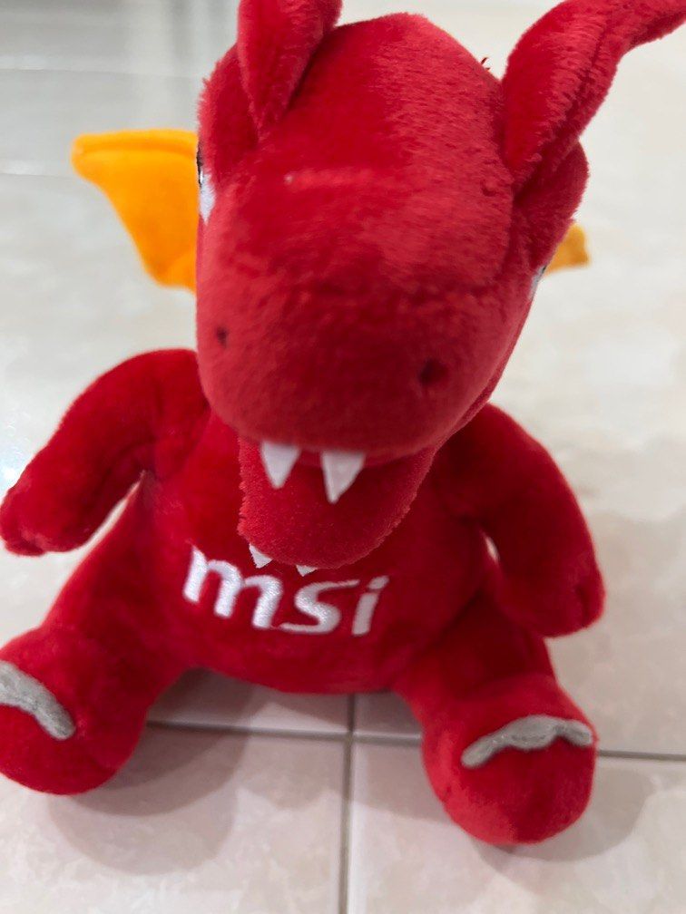 msi dragon plush, Hobbies & Toys, Toys & Games on Carousell