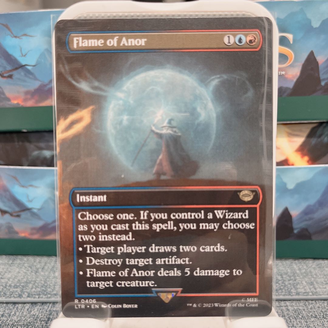 MTG LOTR Flame of Anor, Hobbies & Toys, Toys & Games on Carousell
