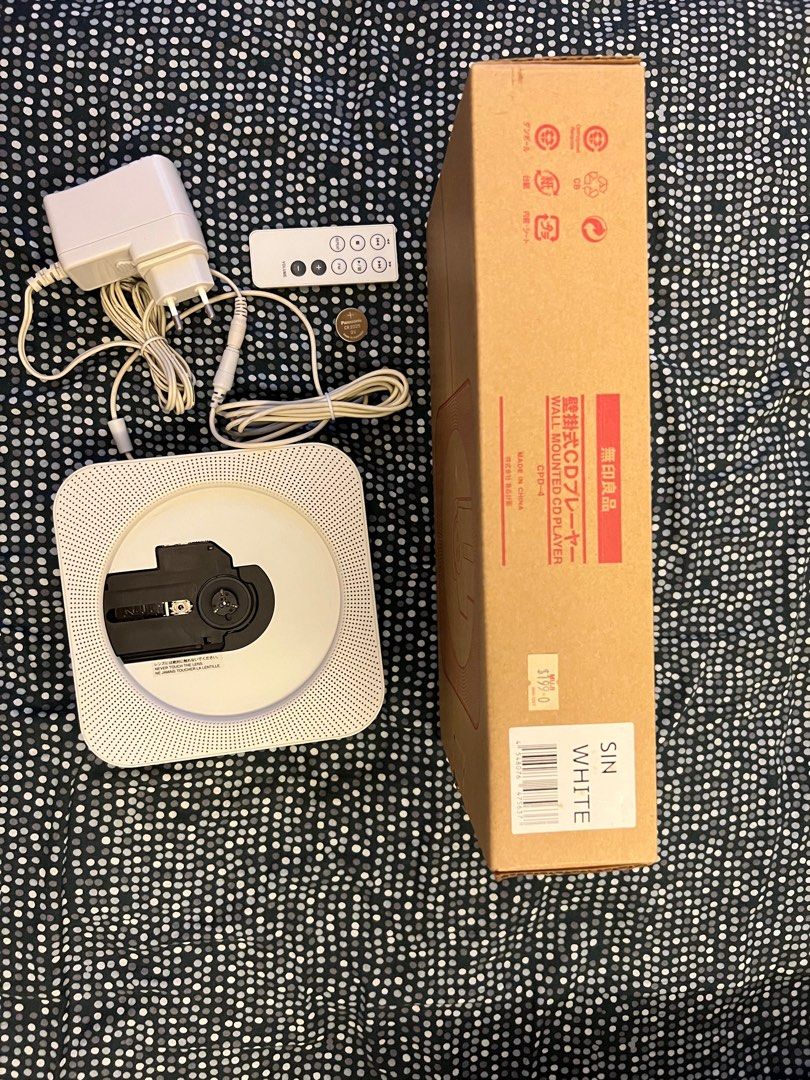 Muji Radio and CD player, Audio, Other Audio Equipment on Carousell