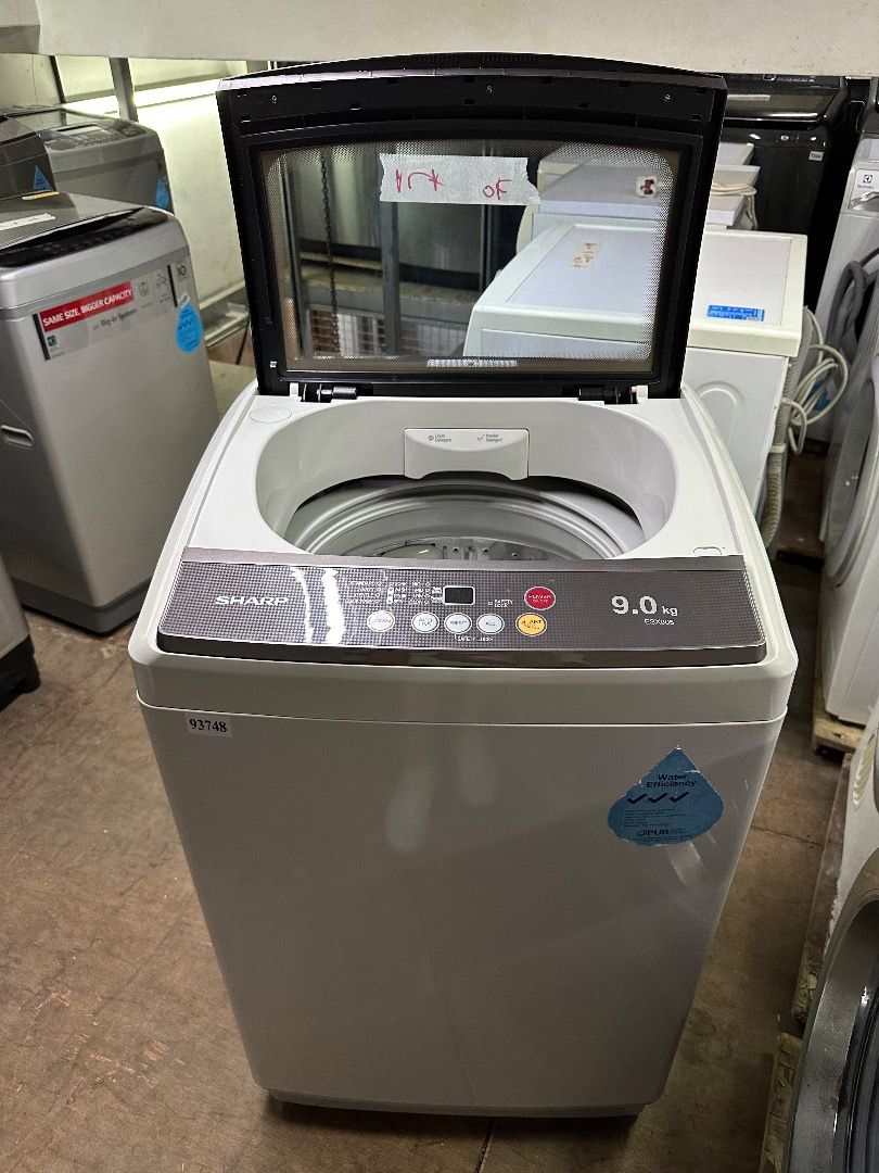 MUST BUY! Sharp 9KG Top-Loader Washing Machine ESX905 (93748), TV ...