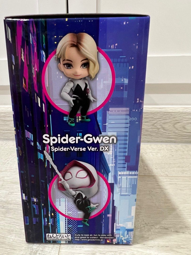 Nendoroid 1228 DX Spider Gwen Spider-Gwen Across the Spider-Verse Marvel Spider Man Spider-Man ...