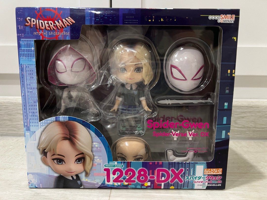 Nendoroid 1228 DX Spider Gwen Spider-Gwen Across the Spider-Verse Marvel Spider Man Spider-Man ...