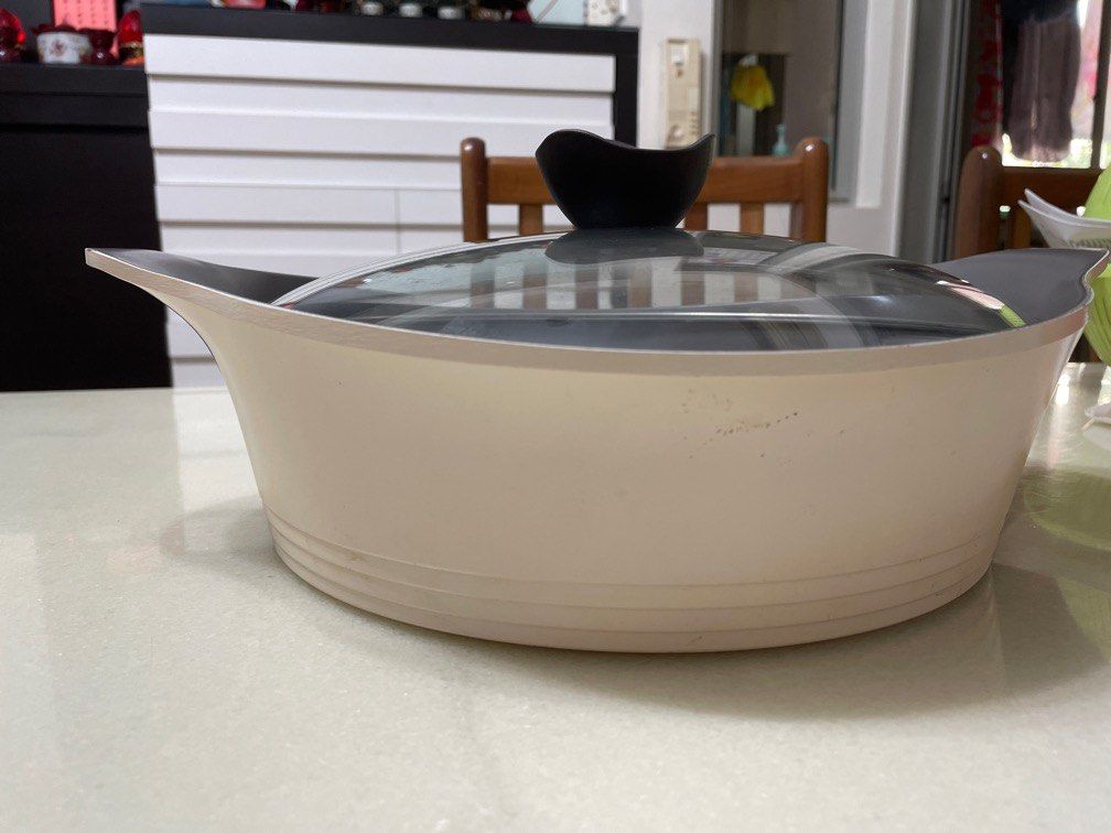 Neoflam semi deep pan for sale!, Furniture & Home Living, Kitchenware ...