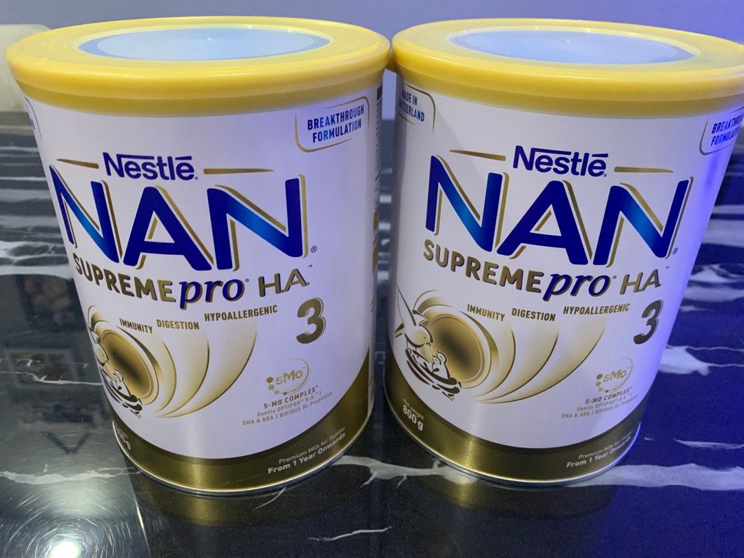 Nestle Nan Supremepro H.A Milk Formula - Stage 3, Babies & Kids ...