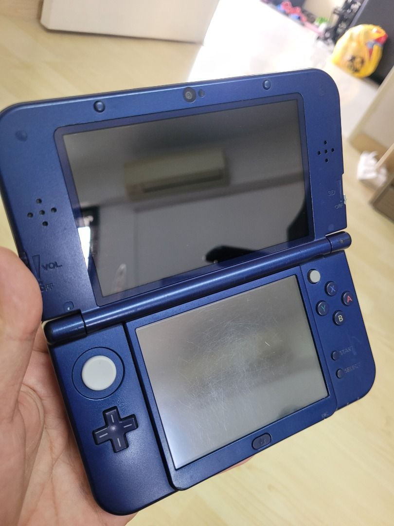 New 3ds XL Blue ( with apps installed ) ( Top IPS ), Video Gaming ...