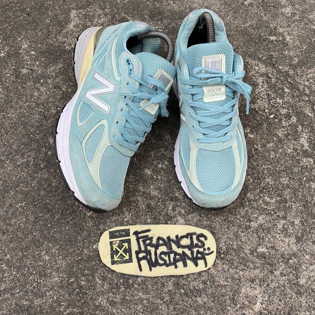New Balance 990 V4 - Teal Colorway on Carousell
