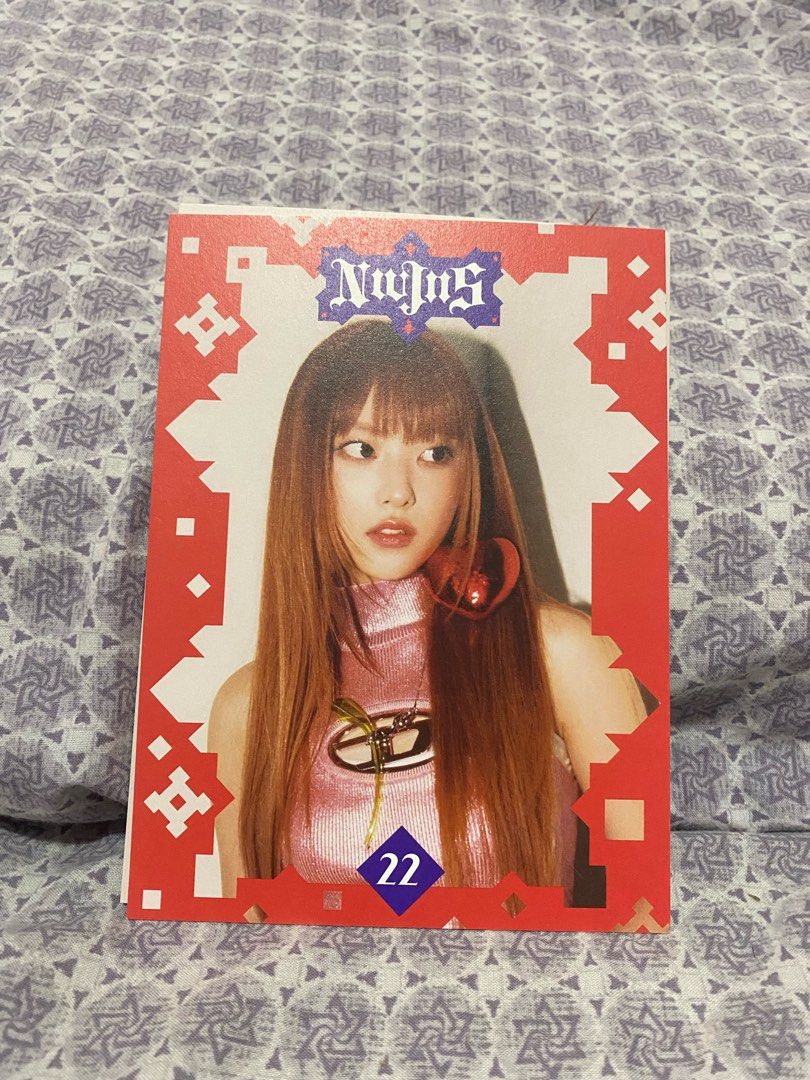 NEW JEANS PHOTOCARD (HAERIN ONLY), Hobbies & Toys, Memorabilia ...